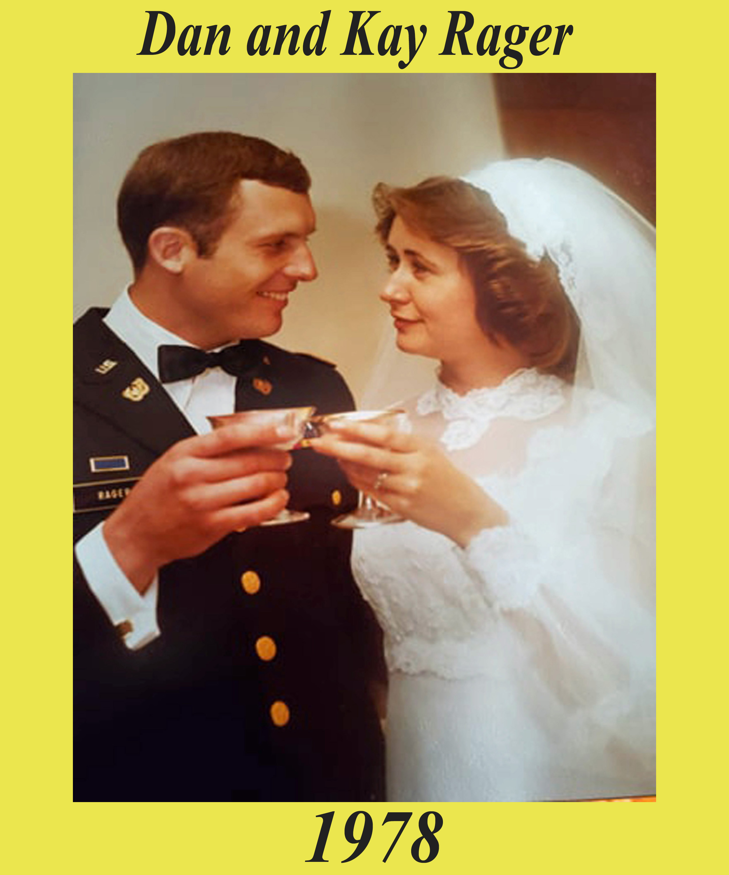 Dan and Kay Rager | Charlie Troop 1st Squadron 9th Cavalry Regiment